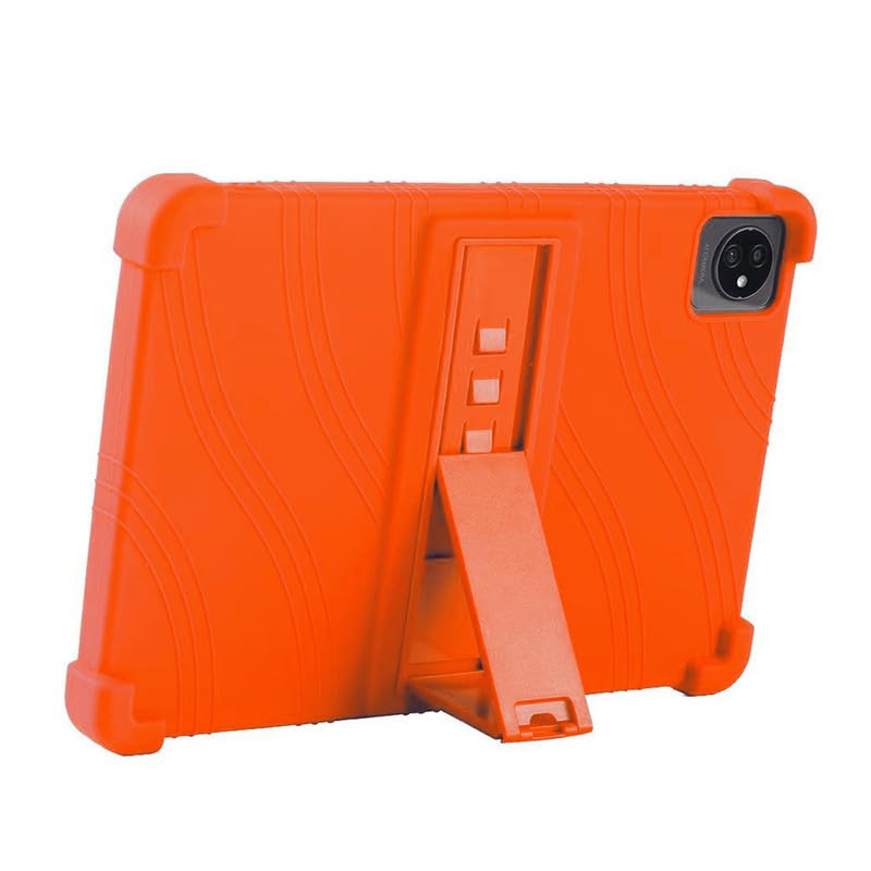 MOOPW Case for Blackview Tab 8 WiFi - Soft Silicone Shockproof Stand Rubber Shell Protective Cover for Blackview Tab 8 WiFi Tablet 10.1 inch
