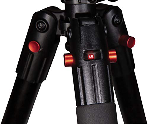 AGM Rattler TS35-384 Thermal Imaging RifleScope 384x288 & BOG DeathGrip Aluminum Tripod with Durable Aluminum Frame, Lightweight, Stable Design, Bubble Level, Adjustable Legs