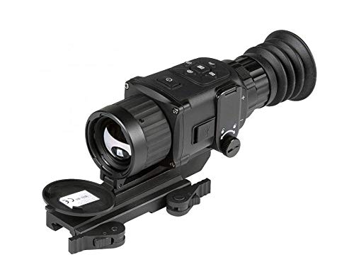 AGM Rattler TS35-384 Thermal Imaging RifleScope 384x288 & BOG DeathGrip Aluminum Tripod with Durable Aluminum Frame, Lightweight, Stable Design, Bubble Level, Adjustable Legs