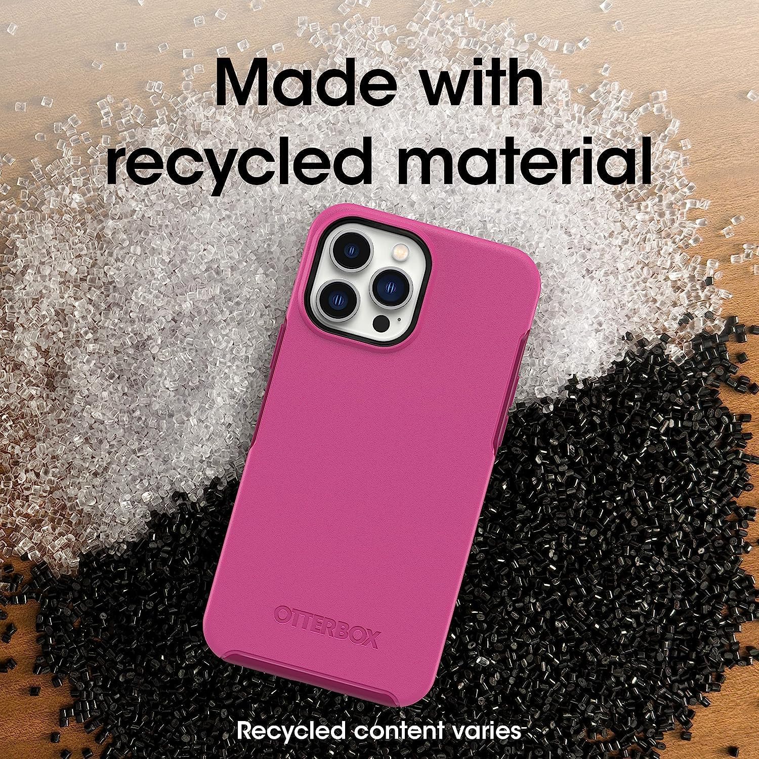 OtterBox iPhone 13 Pro Max & iPhone 12 Pro Max (Only) - Symmetry Series Case - Reset Purple - Ultra-Sleek - Wireless Charging Compatible - Raised Edges Protect Camera & Screen - Non-Retail Packaging