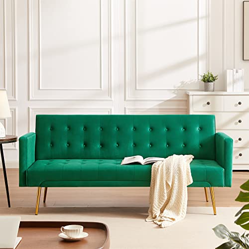 ERYE Green Velvet 70.07" W