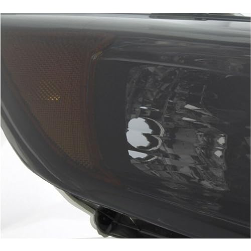 HH Building 2pcs Headlight Front Left Right Driver Passenger Side Smoked Lens Black Housing Projector Headlights Lamps 5_HD-JH-TCAM12-AM-BSM 8115006470 TO2502211