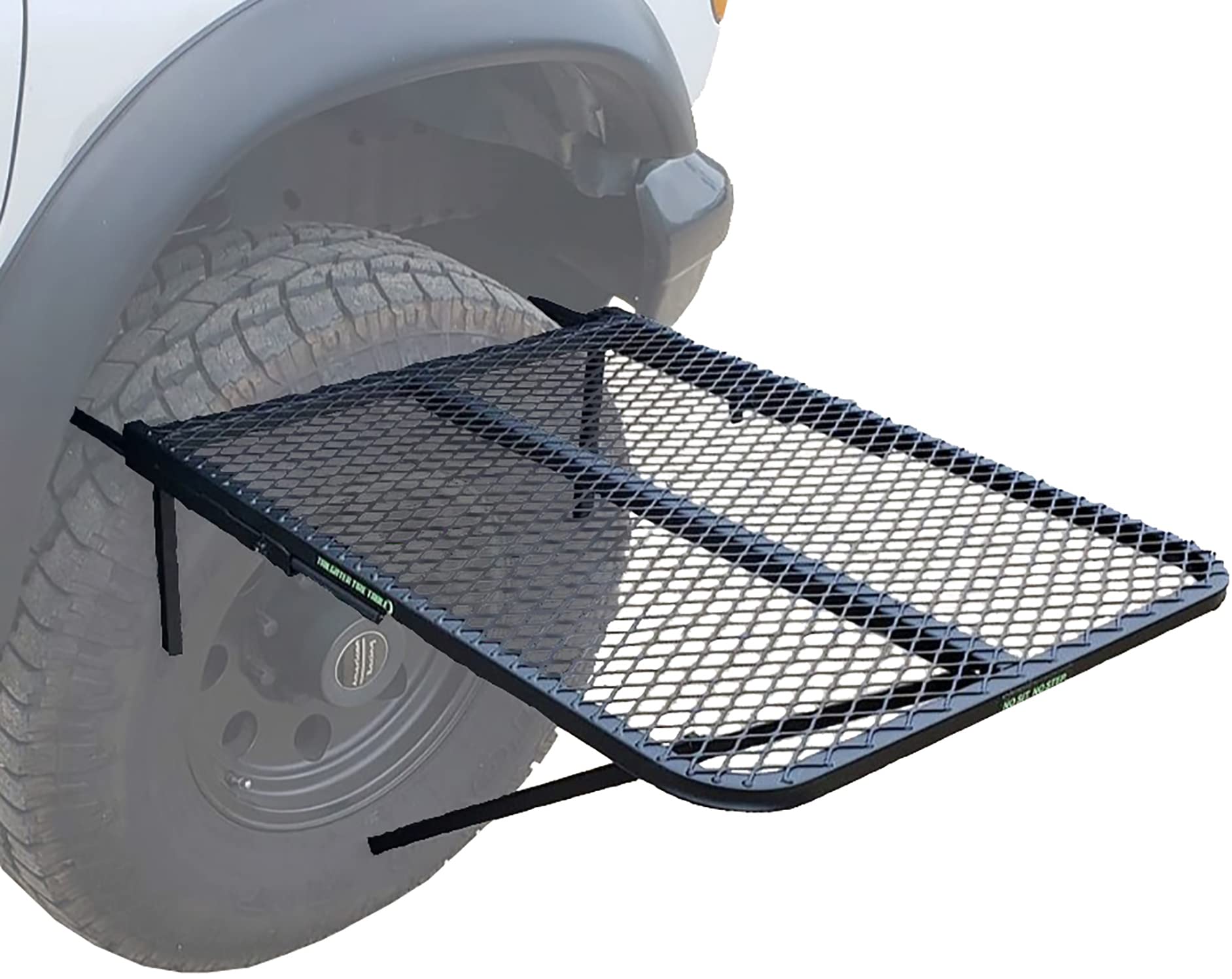 Tire Table Camping Table, Standard (29" x 23" x 1.5"), Black (Aluminum) and Flame King YSN5LB 5 Pound Propane Tank Cylinder, Great for Portable Grills, Fire Pits, Heaters and Overlanding, White