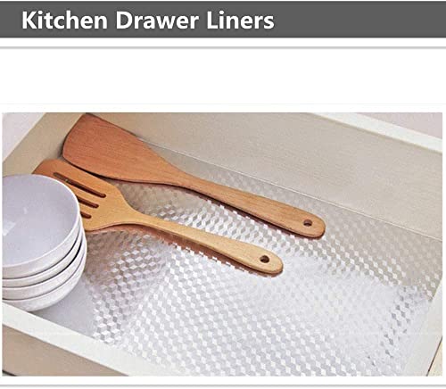 ZODIFEVI Kitchen Backsplash Stickers,15.7X196.9 inch, Self Adhesive Drawer Liner Peel and Stick Foil Wallpaper Cabinets Shelf Sticker (0.4M5M, Cube Texture-Silver)