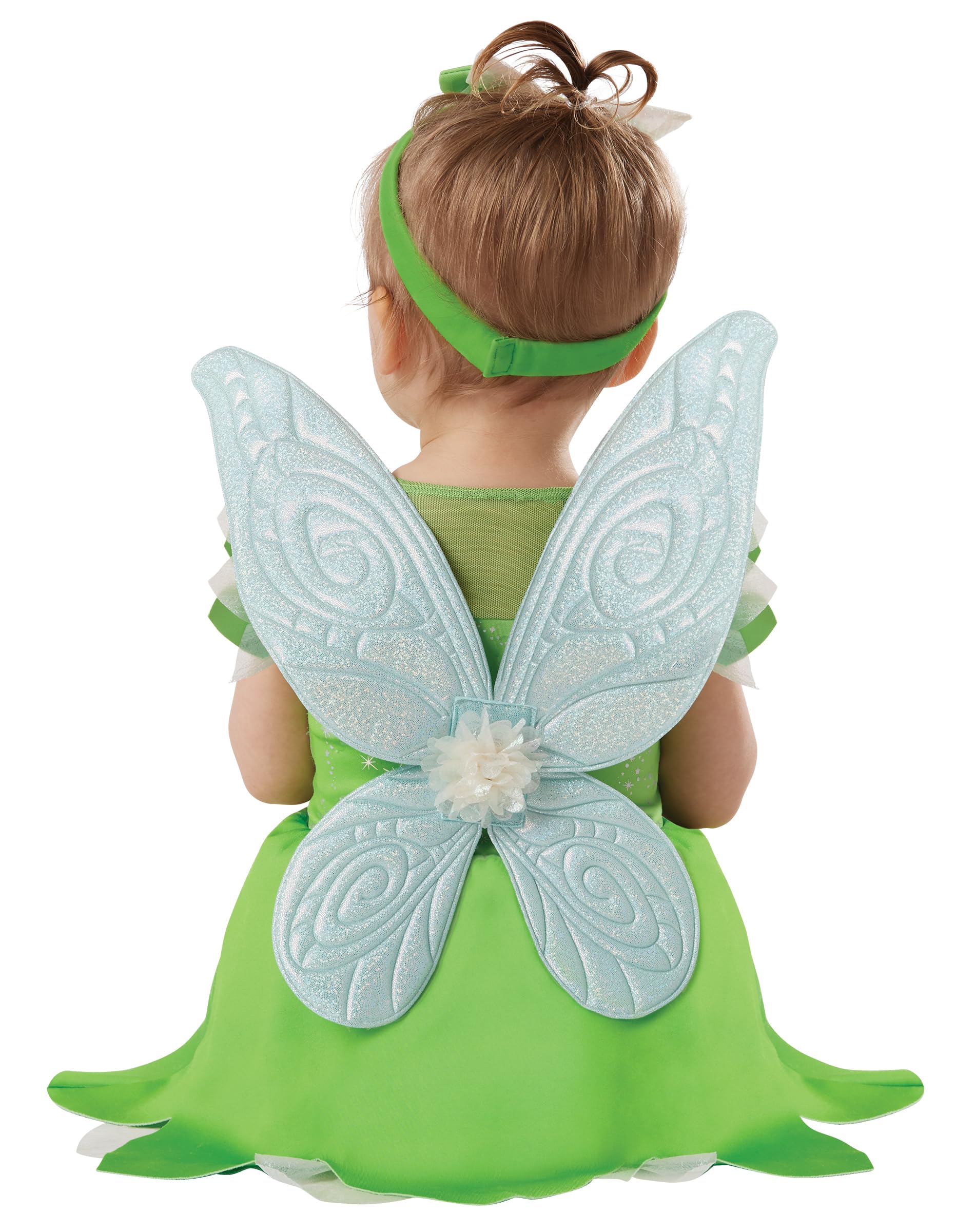 Spirit Halloween Disney’s Peter Pan Baby Tinker Bell Costume | 0m - 6m | Officially Licensed | Complete with Accessories