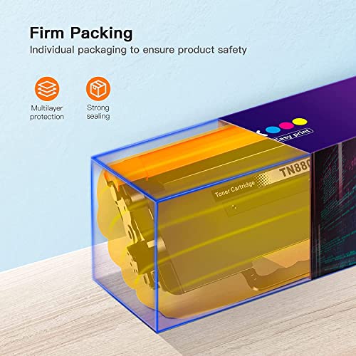 E-Z Ink (TM) Compatible TN880 Super High Yield Toner Cartridge Replacement for Brother TN880 TN-880 TN 880 MFC-L6900DW HL-L6200DW MFC-L6700DW MFC-L6800DW HL-L6200DWT HL-L6300DW Printer(2 Black)