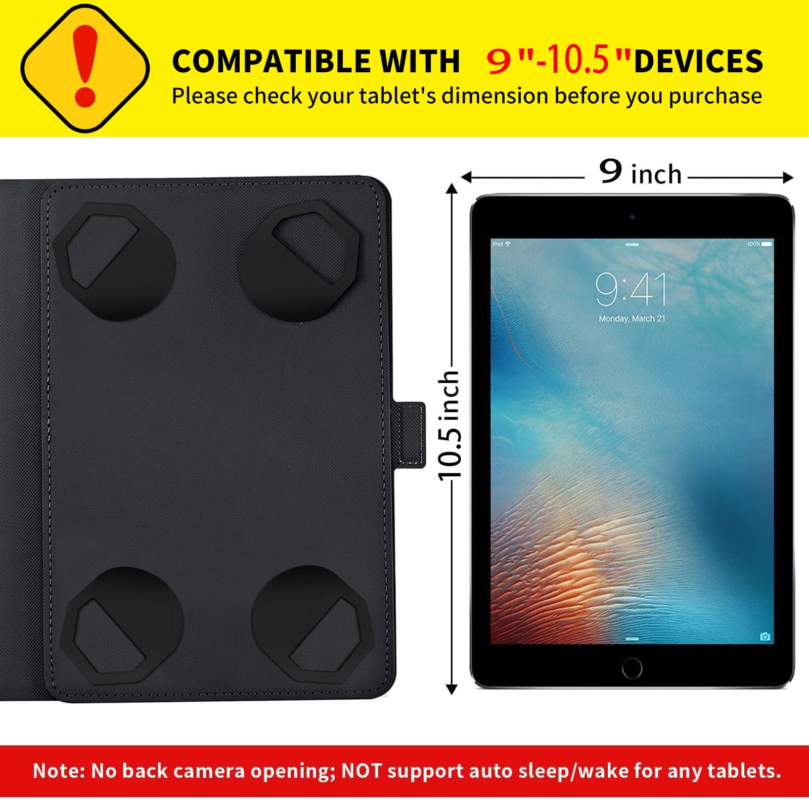 Case for TCL Tab 10 5G 10.1" Tablet (Model: 9183W) 2022 Release/for TCL TAB 10s 10.1"(2021,360 Degree Rotating Stand and Magnetic Closure Case for TCL TAB10 5G/TCL TAB 10s,Cute Forest Mushroom