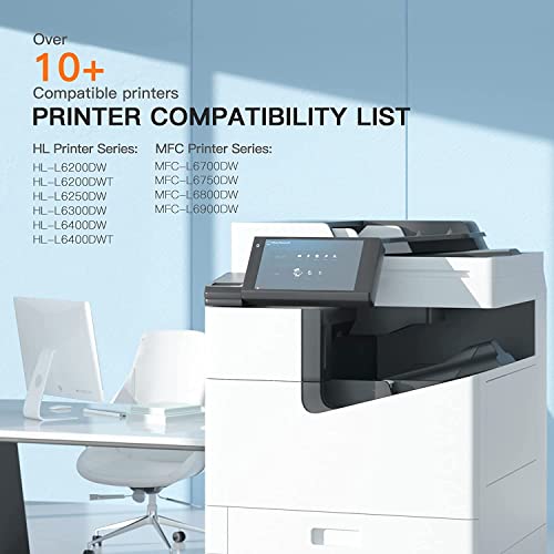 E-Z Ink (TM) Compatible TN880 Super High Yield Toner Cartridge Replacement for Brother TN880 TN-880 TN 880 MFC-L6900DW HL-L6200DW MFC-L6700DW MFC-L6800DW HL-L6200DWT HL-L6300DW Printer(2 Black)