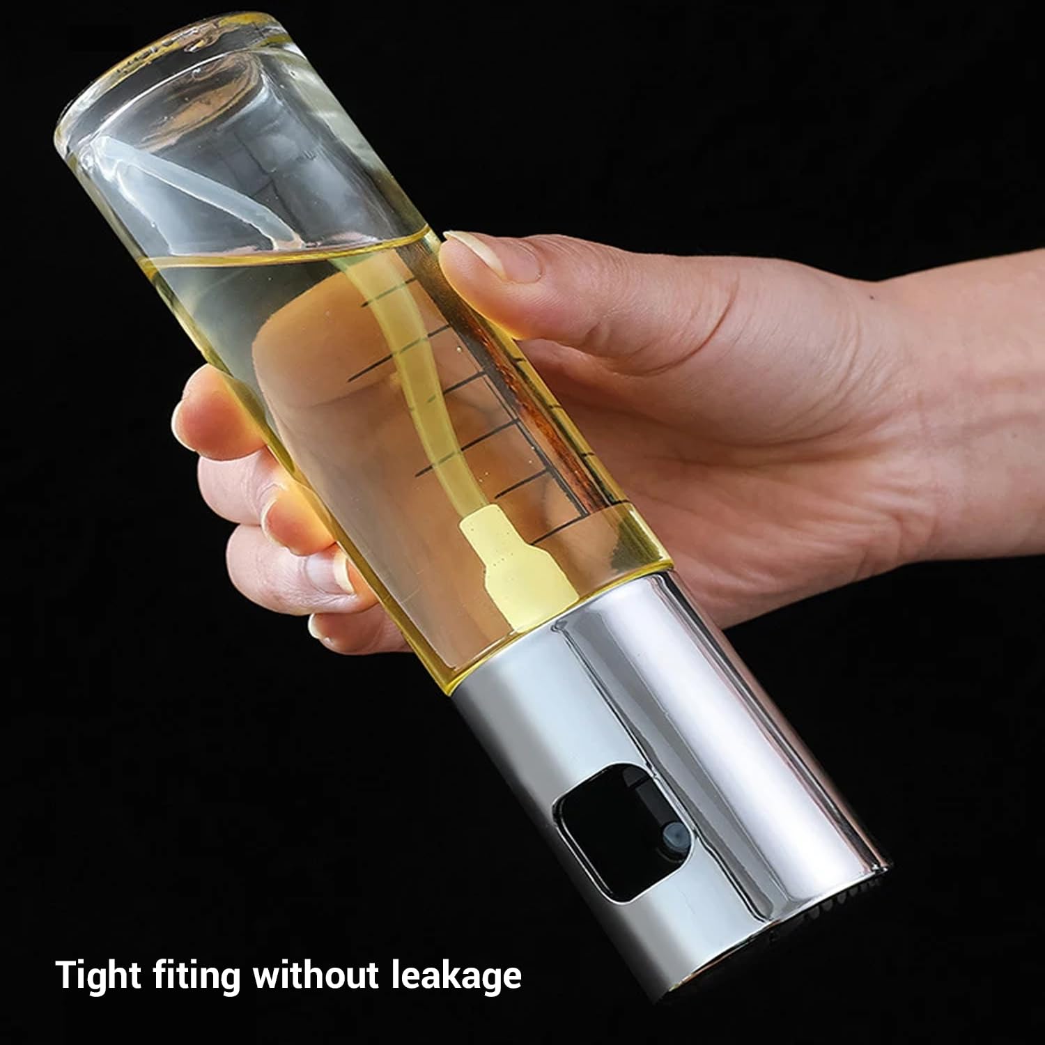 VIGOR PATH Sprayer for cooking - Olive Oil Sprayer Mister - 100ml Stainles Steel Olive Oil, Vinegar, Water and Other Liquids Sprayer - Perfect for Salad, Barbecue, Kitchen Baking and Roasting (2)