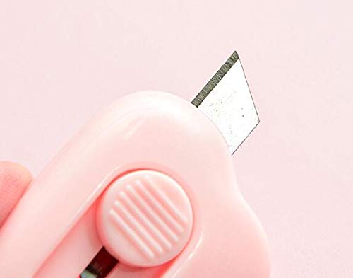 WOIWO 3PCS Mini Cloud Portable Box Cutter Cute Paper Cutter Cutting Paper Blade Office School Supplies Stationery Gift