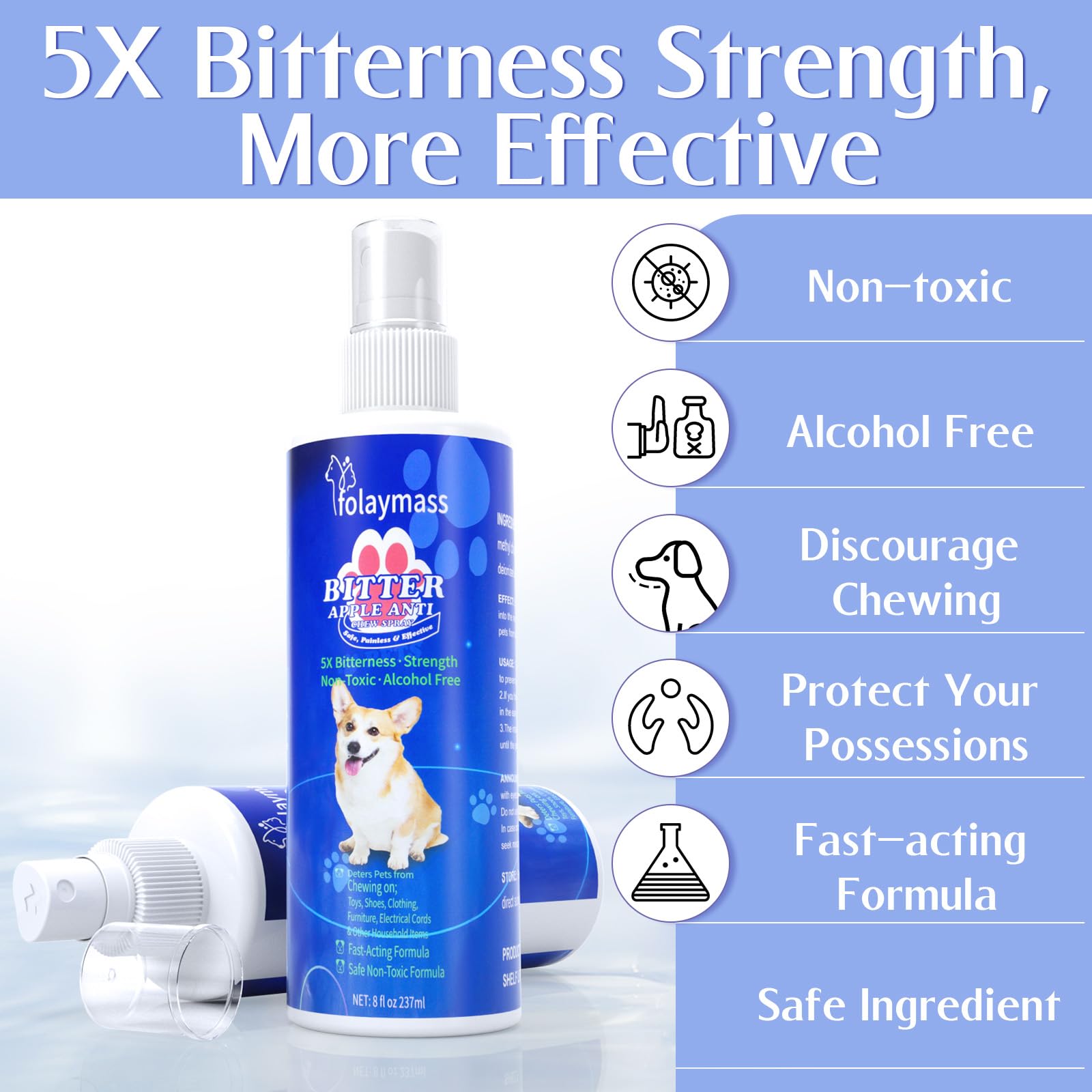 No Chew Spray for Dogs & Cats,