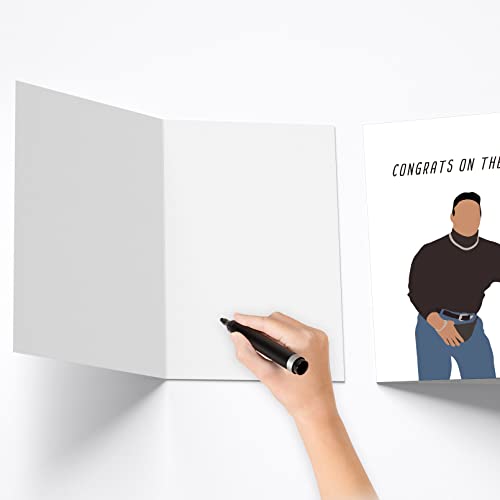 The Rock Engagement Card, Wedding Congratulations Card, Funny Engagement Card, Dwayne Johnson Card