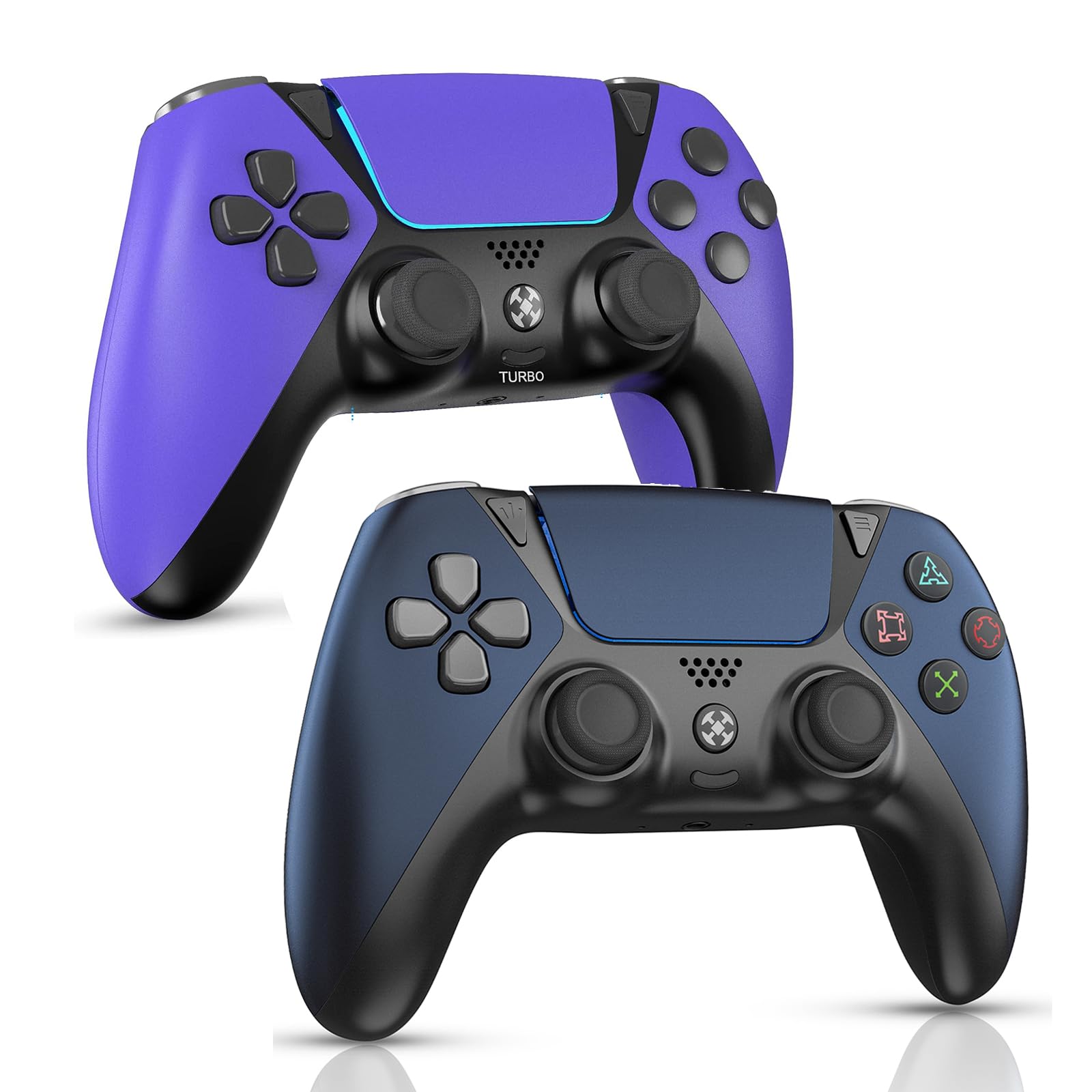 CunPeyjmo 2 Pack Wireless Controller for PS4 Controller, Remotes Controller for PS-4 Controller with Enhanced pa4 Remote Joystick/Dual Vibration/Audio/Touchpad…