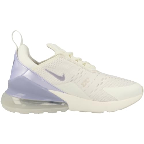 Nike Women's Air Max 270 Sail/Oxygen Purple-Phantom (FB2934 100) - 6.5