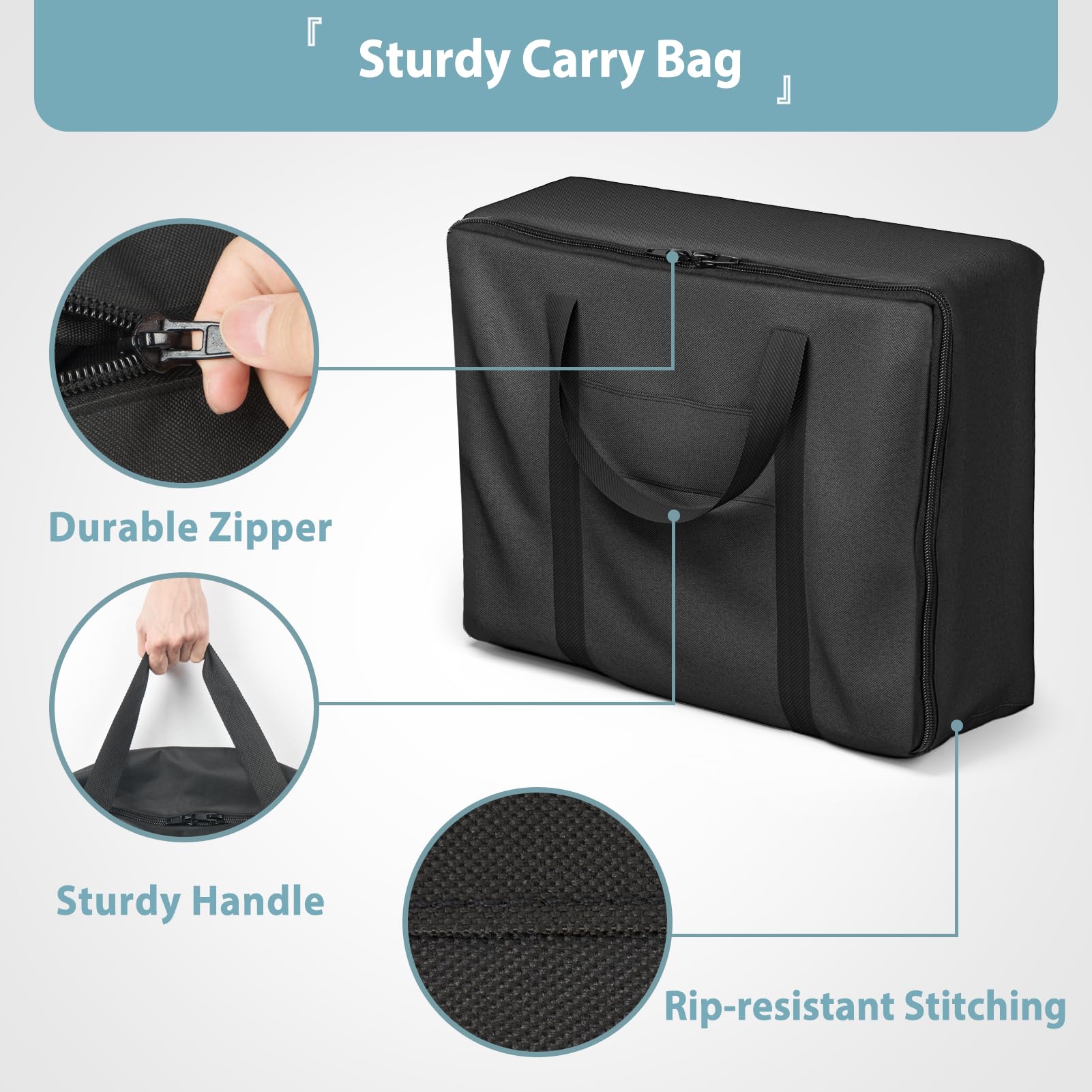 SHINESTAR Griddle Cover for Blackstone 36" Griddle, Griddle Carry Bag for Blackstone 22" Tabletop Griddle Without Hood, Portable Grill Griddle Carry Bag for Travel, Waterproof