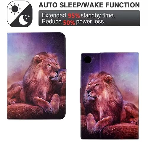 Compatible with/Replacement for Tablet PC Samsung Galaxy Tab A8 10.5 inch 2021 SM-X200/X205/X207 PU Leather Flip Cover Stand Wallet Case XXDY11(1)