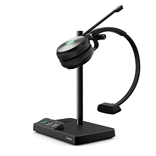 Yealink WH62 Wireless Telephone Headset Teams Certified for PC Computer Laptop Office IP VoIP Phones for UC Optimized
