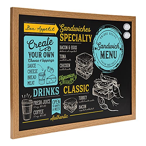 Amazon Basics Chalkboard, 17 x 23 Inches