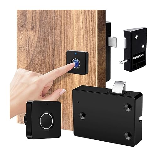 Smart Electronic Cabinet Locks Kit Set Fingerprint Lock for Box Furniture Drawer Lock Cupboard Hidden File Keyless Biometric