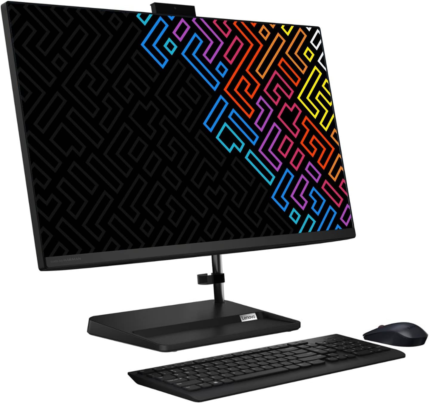 Lenovo IdeaCentre 3i 27" FHD Touchscreen All-in-One Desktop Computer - 13th Gen Intel 10-Core i7-13620H up to 4.9GHz CPU, 64GB RAM, 8TB NVMe SSD, Intel UHD Graphics, Audio by Harman, Windows 11 Home