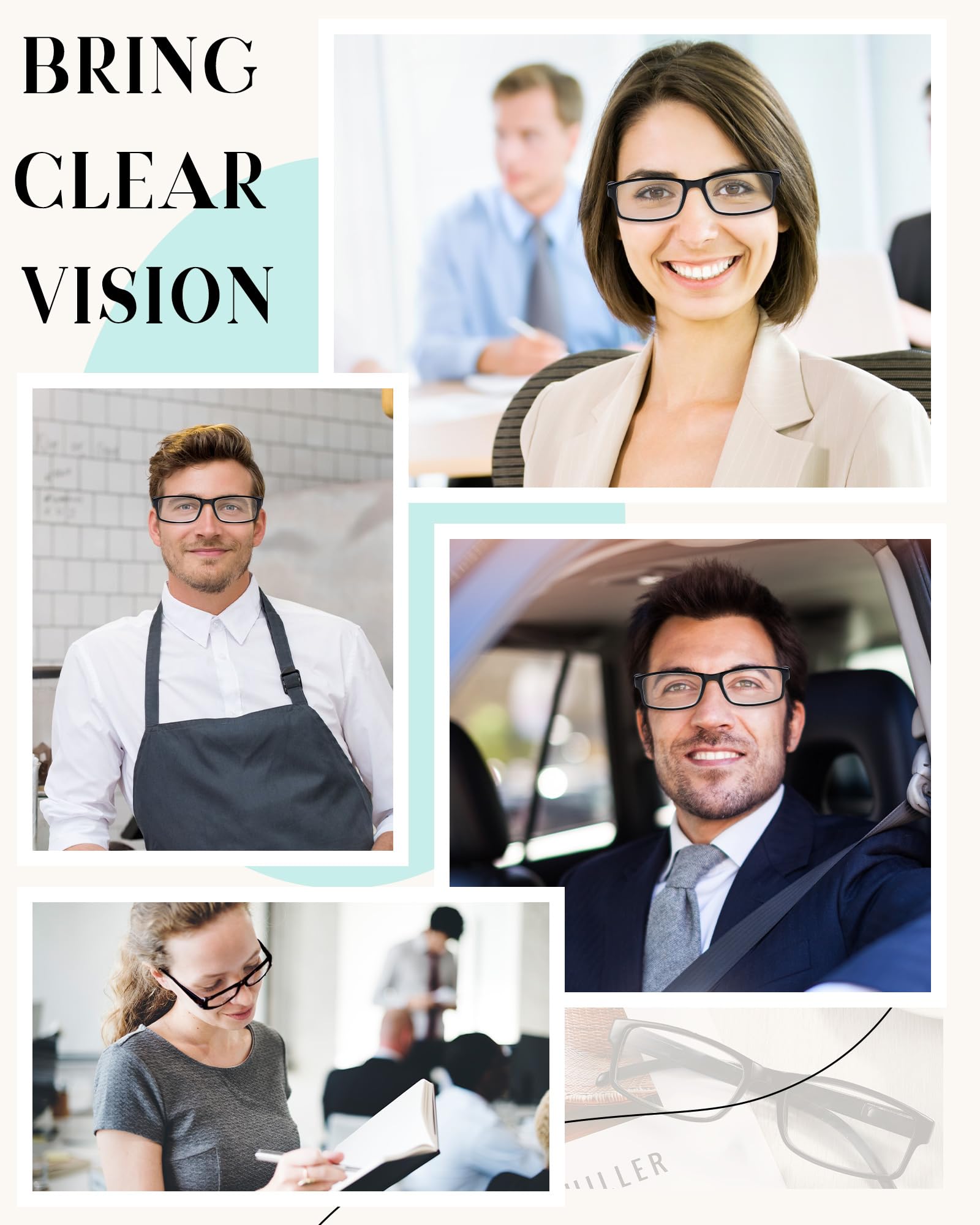 Yexiya 24 Pack Reading Glasses Bulk Adjustable Traditional Reading Glasses with Spring Hinge for Men Women(2.5 Diopters,Black Frame)