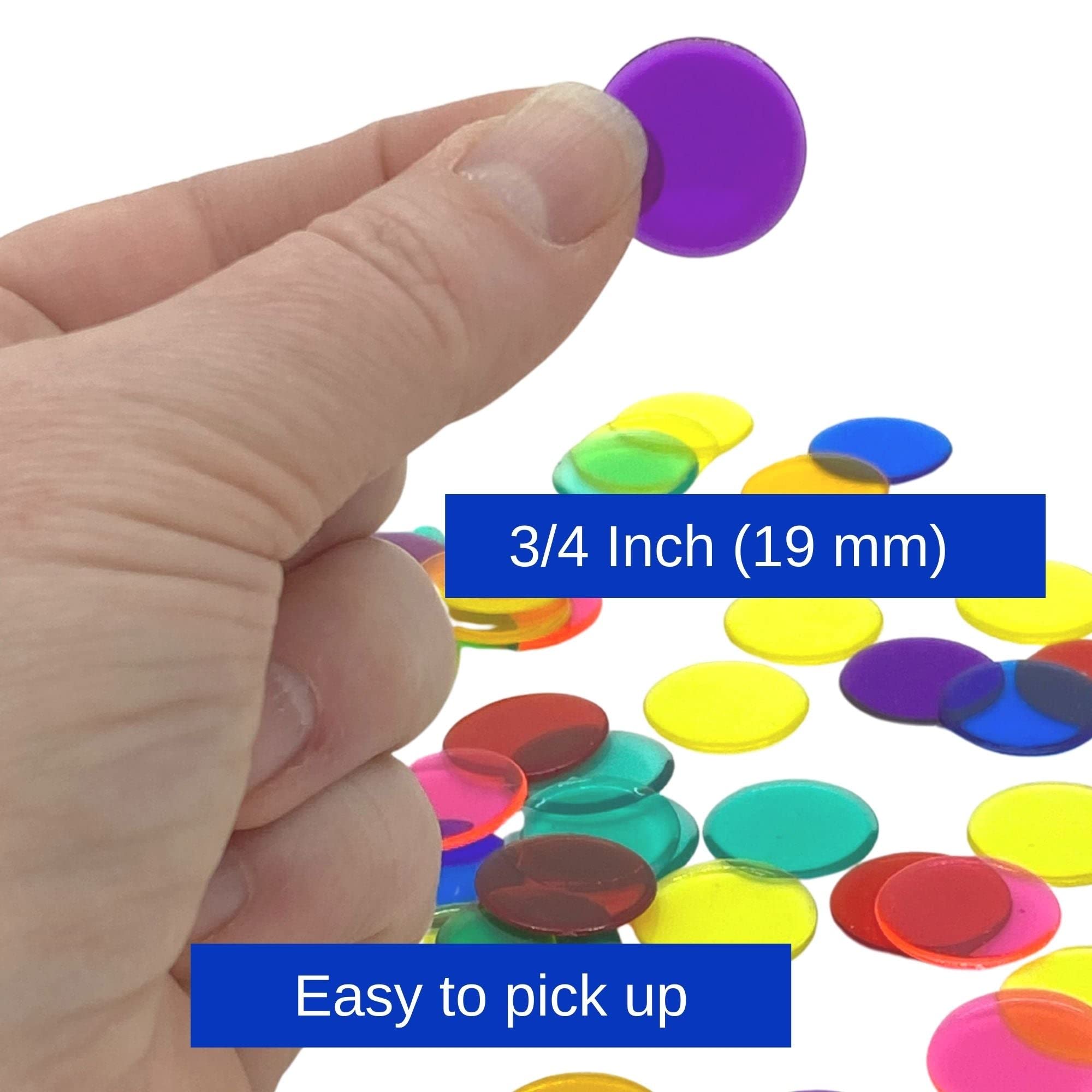 MR CHIPS 11" (Inch) Tall Professional Bingo Set with Steel Cage, Everlasting 7/8” Balls, 18 Cards and 1,300 Chips