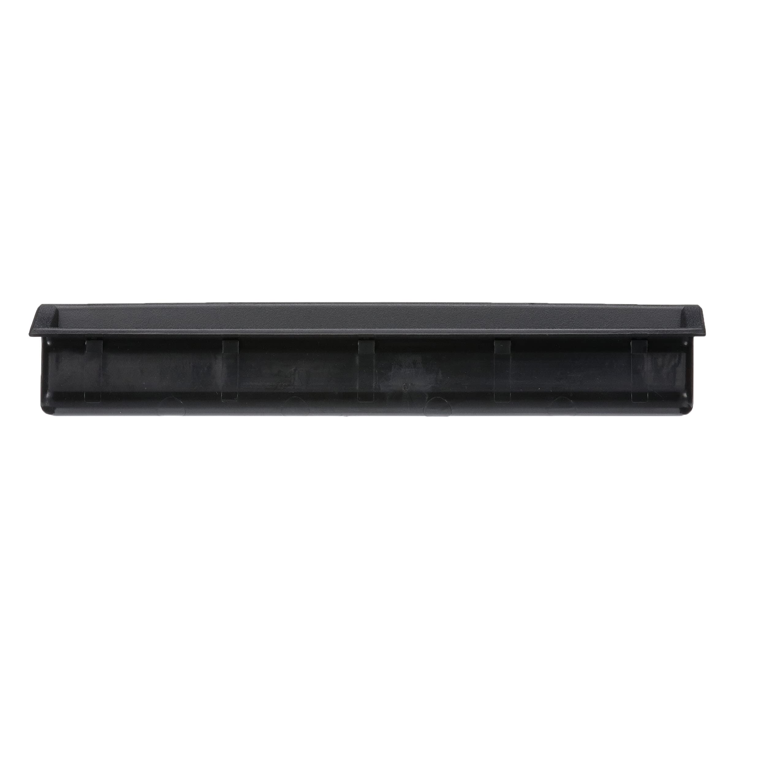 OCS Parts 7" Black Thermoplastic Replacement Recessed Door Pull for Commercial Ovens, Food Warmers, Coolers, Freezers, and Food Prep Tables