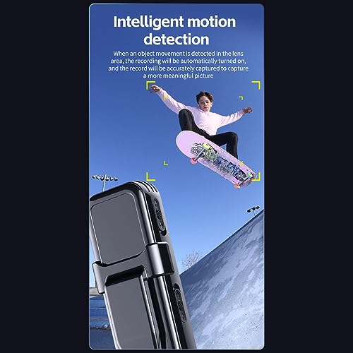 BOLORAMO Wearable Camera, 16G Storage USB2.0 Interface WiFi Sports Camera Infrared Night for Video Shooting