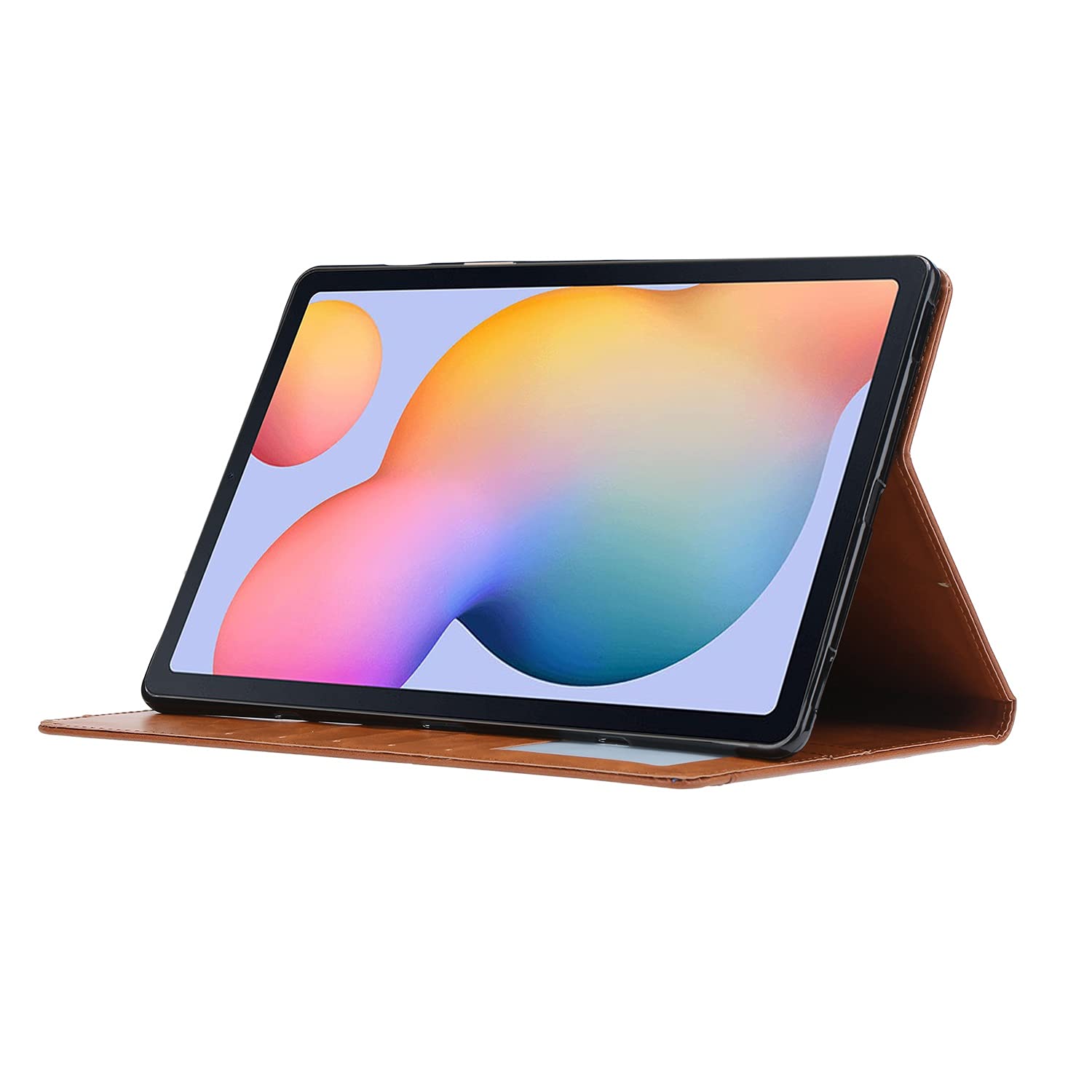 Tablet PC Case Tablet Case Compatible with Samsung Galaxy Tab A8 10.5 inch 2021 (SM-X200/X205), w/Card Slot Premium PU Leather Magnetic Clasp Flip Folding Stand Cover Protective Cover Tablet home ( Co