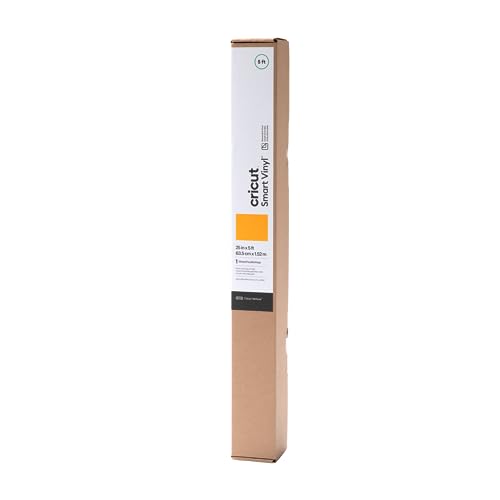 Cricut Smart Vinylā Removable - Maize Yellow (25 in x 5 ft) - Compatible with Cricut Venture
