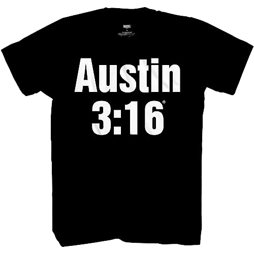 WWE Stone Cold Steve Austin 3:16 Wrestling Adult T-Shirt(3XL, 3:16)