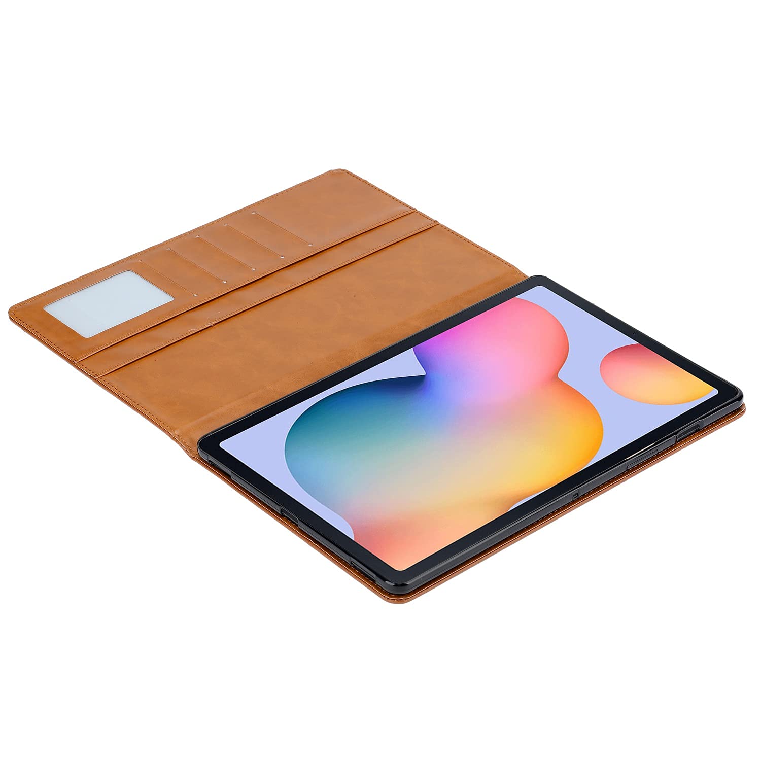 Tablet PC Case Tablet Case Compatible with Samsung Galaxy Tab A8 10.5 inch 2021 (SM-X200/X205), w/Card Slot Premium PU Leather Magnetic Clasp Flip Folding Stand Cover Protective Cover Tablet home ( Co