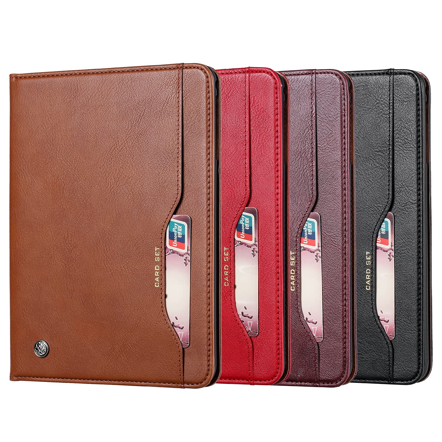 Tablet PC Case Tablet Case Compatible with Samsung Galaxy Tab A8 10.5 inch 2021 (SM-X200/X205), w/Card Slot Premium PU Leather Magnetic Clasp Flip Folding Stand Cover Protective Cover Tablet home ( Co