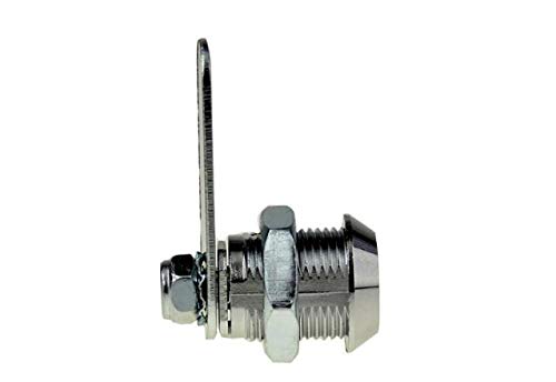 Cupboard Locks,time Lock Box, Cam Lock,Cabinet Lock 3pcs Security Drawer Tubular Cam Lock Keyed for Door Mailbox Cabinet Tool Box DIY Furniture Hardward 90-180 Degree Rotate