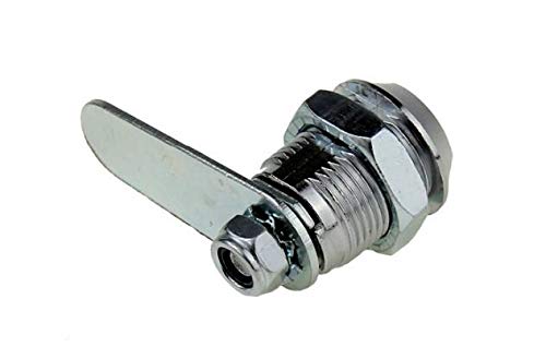 Cupboard Locks,time Lock Box, Cam Lock,Cabinet Lock 3pcs Security Drawer Tubular Cam Lock Keyed for Door Mailbox Cabinet Tool Box DIY Furniture Hardward 90-180 Degree Rotate