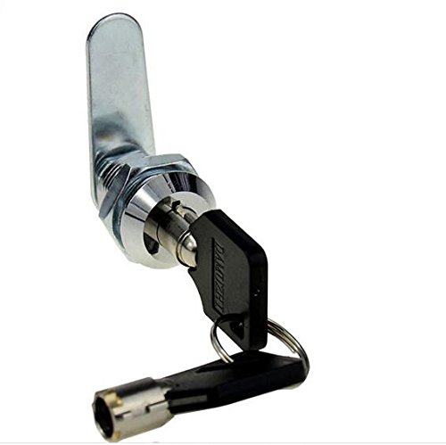 Cupboard Locks,time Lock Box, Cam Lock,Cabinet Lock 3pcs Security Drawer Tubular Cam Lock Keyed for Door Mailbox Cabinet Tool Box DIY Furniture Hardward 90-180 Degree Rotate