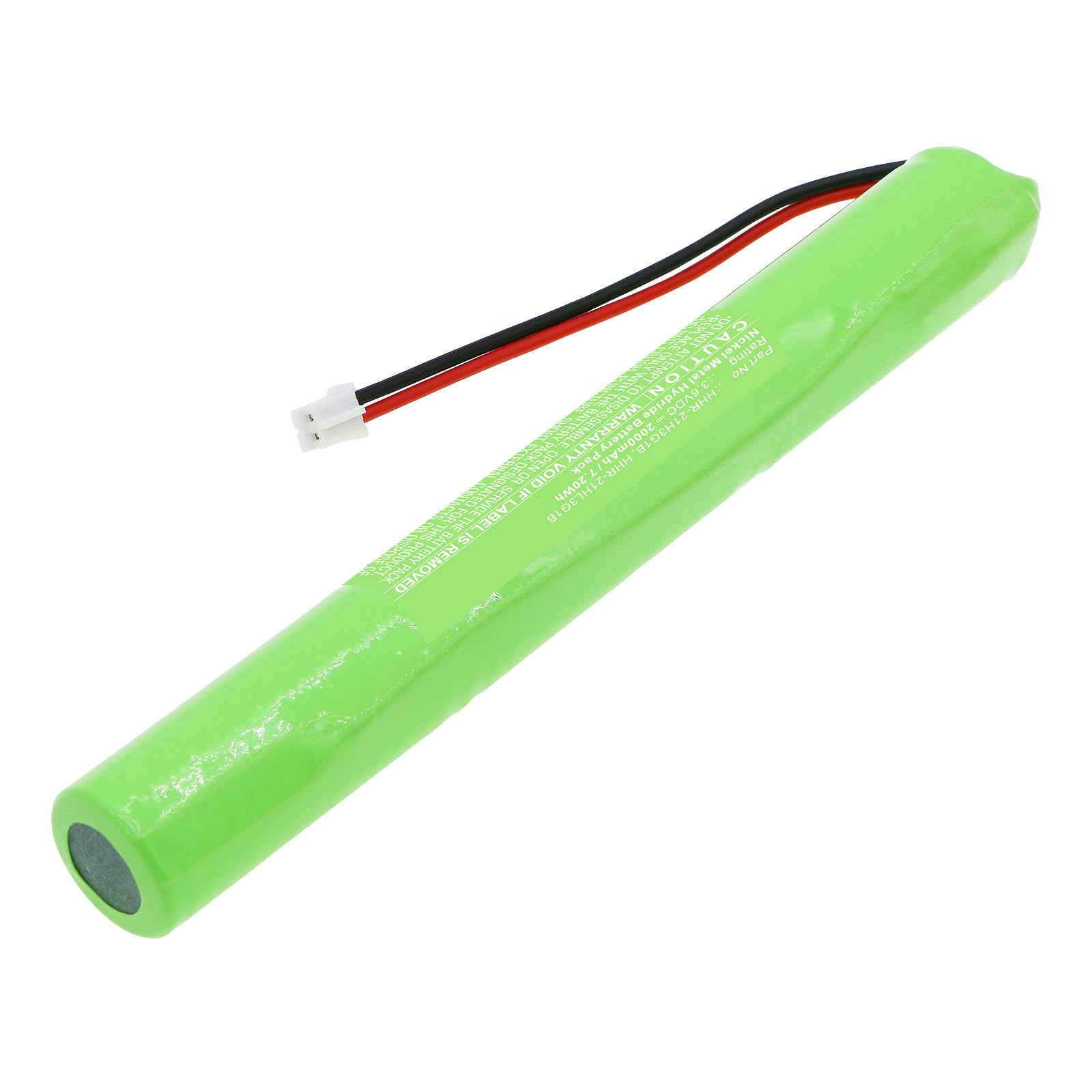 Synergy Digital Credit Card Reader Battery, Compatible with Casio QT-660 Credit Card Reader, (Ni-MH, 3.6V, 2000mAh) Ultra High Capacity, Replacement for Casio HHR-21H3G1B Battery