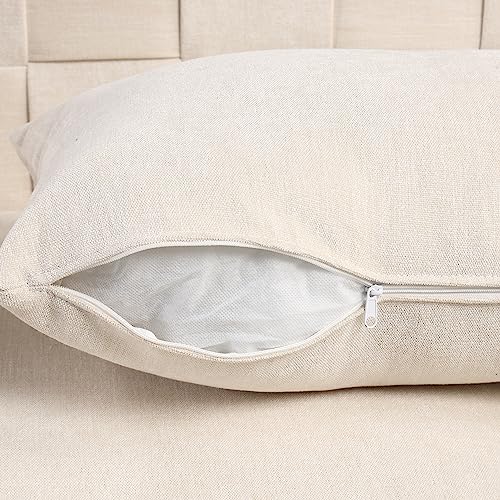 Merax 80.5" Upholstered Sofa with 4 Pillows Modern Couch with Golden Metal Legs for Living Room,Beige Love Seats