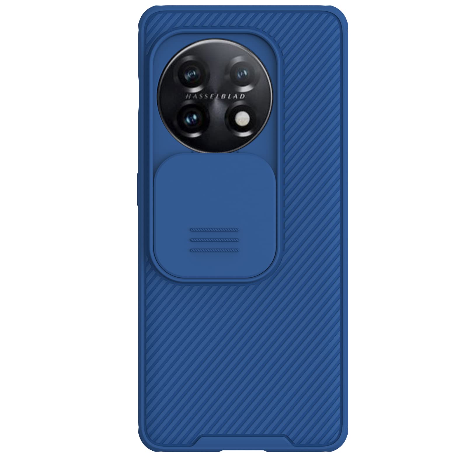 Nillkin OnePlus 11 5G Case - CamShield Pro Case with Slide Camera Cover, Slim Fit Thin Shockproof Cover for OnePlus 11 2023 - Blue