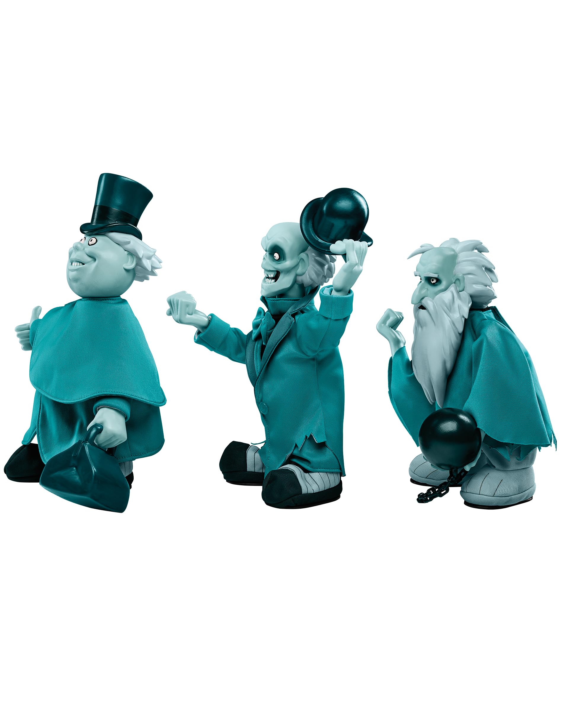 Spirit Halloween Disney’s The Haunted Mansion Hitchhikers Side Steppers 3 Pack | Officially Licensed | Ghost décor