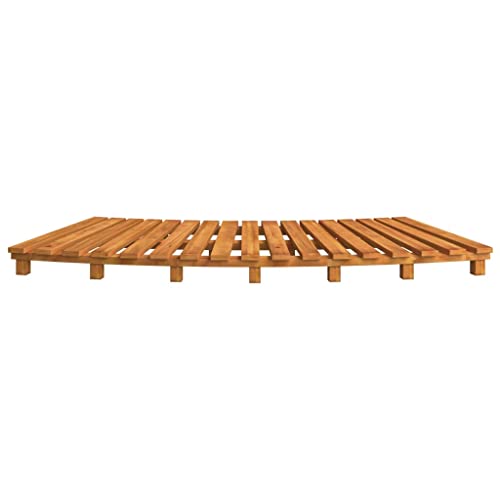 loibinfen 2 pcs Spa Steps Solid Wood Acacia, Wooden Spa Steps, Hot Tub Step, Spa Pool Step for Outdoor Use