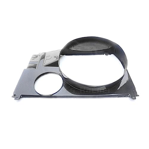 ZALIX Carbon Fiber Radiator Fan Cover Car Auto Tuning Decoration Compatible for Supra MK4 1993-1998 (Color : A)