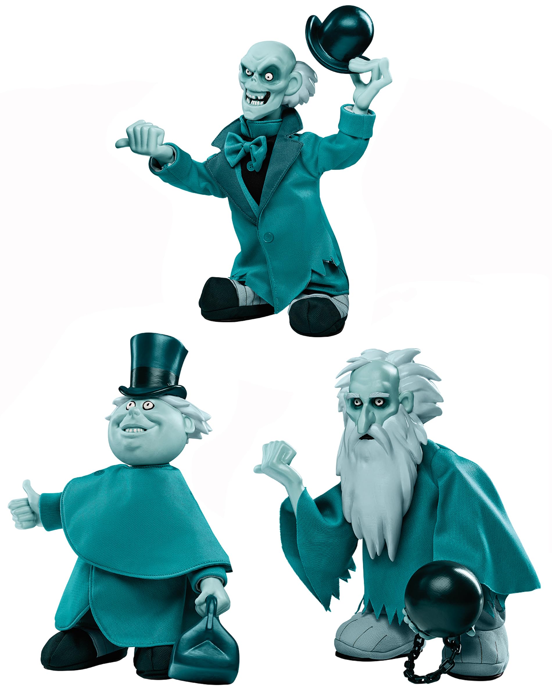 Spirit Halloween Disney’s The Haunted Mansion Hitchhikers Side Steppers 3 Pack | Officially Licensed | Ghost décor