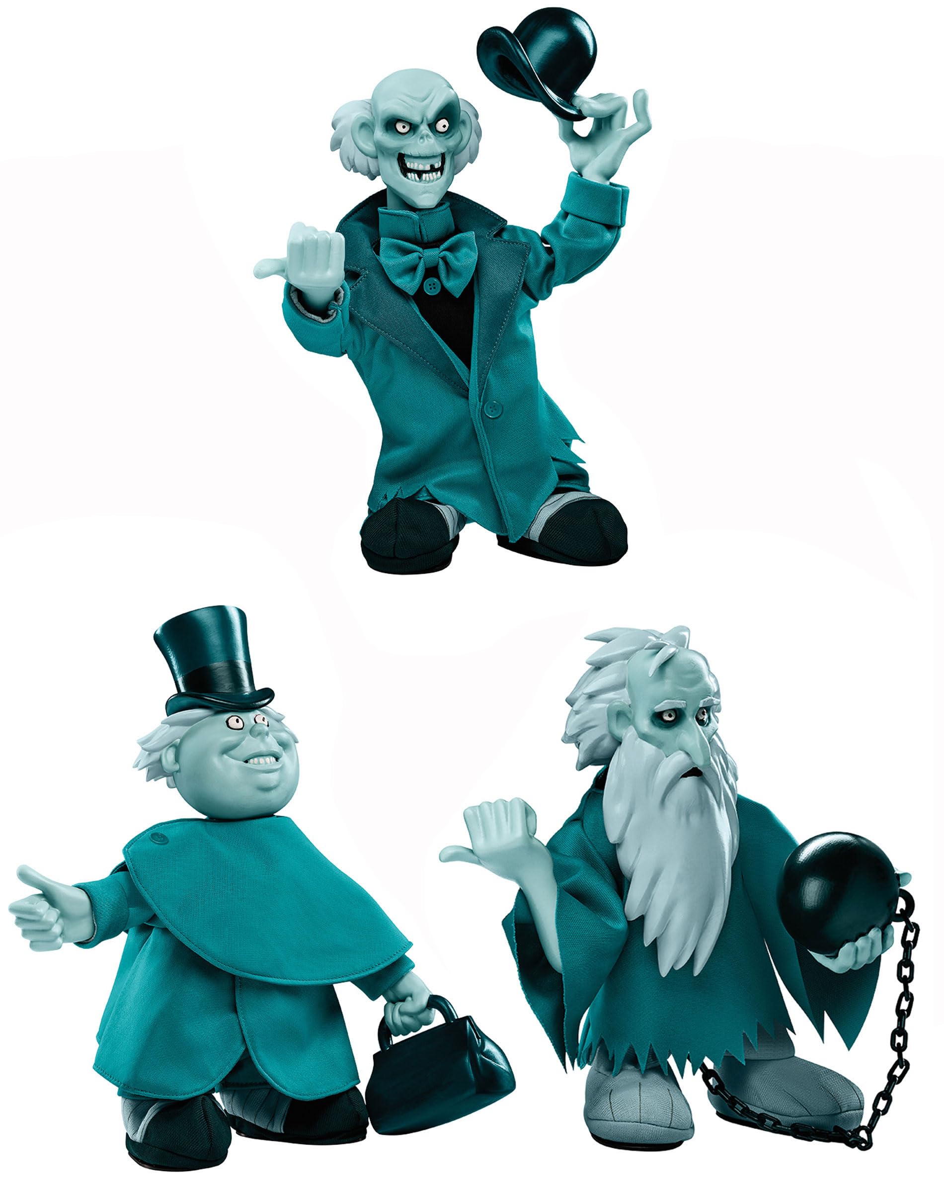 Spirit Halloween Disney’s The Haunted Mansion Hitchhikers Side Steppers 3 Pack | Officially Licensed | Ghost décor