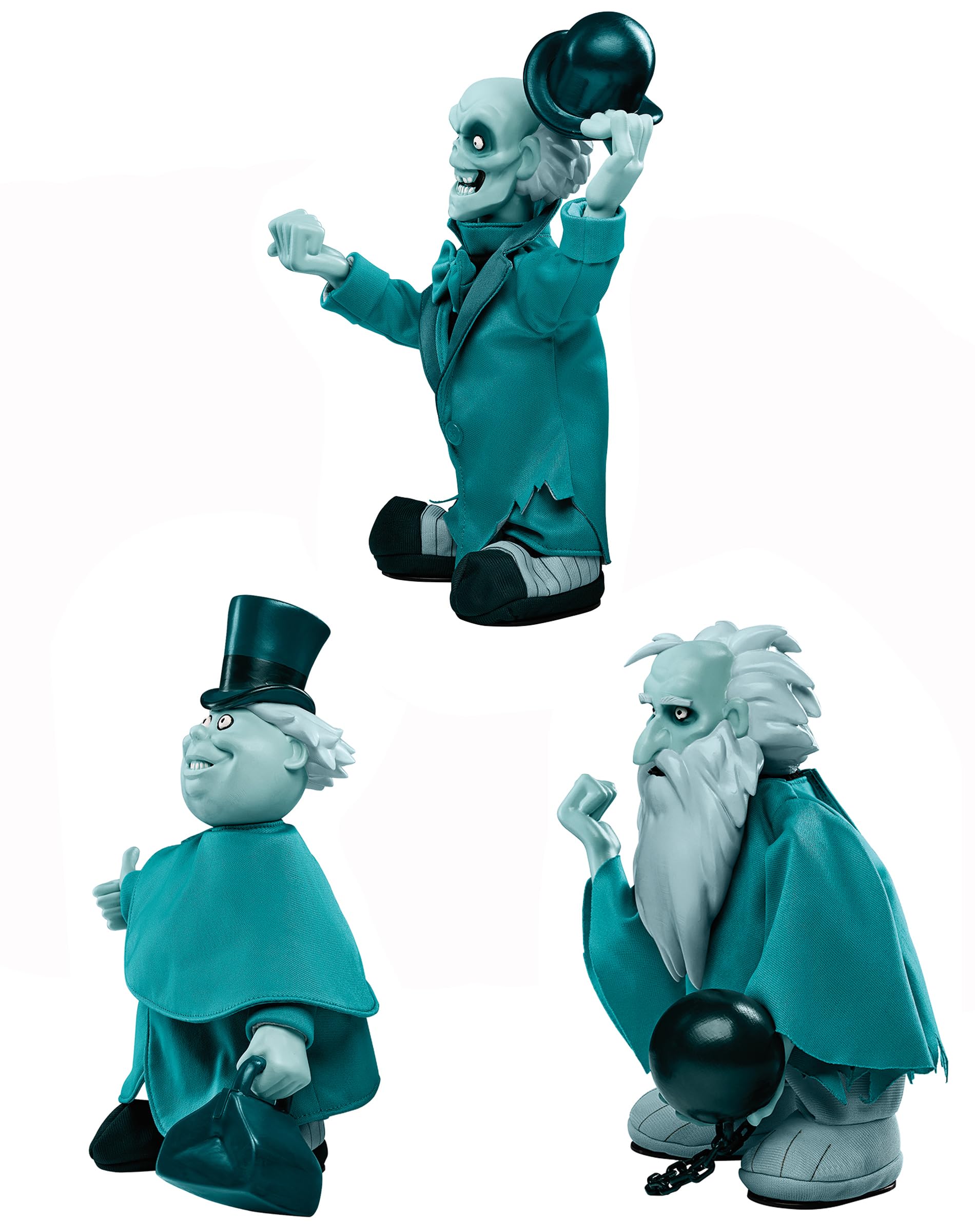 Spirit Halloween Disney’s The Haunted Mansion Hitchhikers Side Steppers 3 Pack | Officially Licensed | Ghost décor