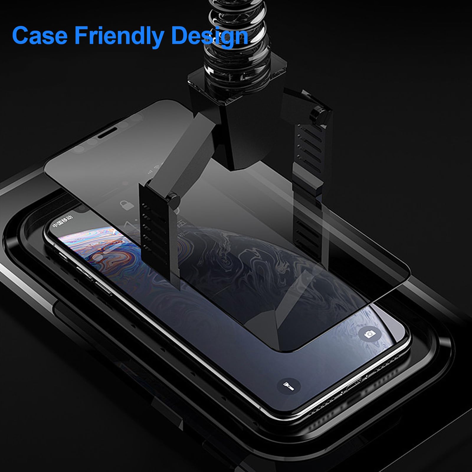 AVOAR 2 Pack Privacy Screen Protector for iPhone 14 Pro Max, Privacy Screen iPhone 14 Pro Max 6.7 Inch Tempered Full Screen Glass Film, Anti-Spy, Bubble Free, Case Friendly