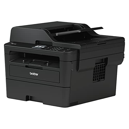Brother MFC-L27 30DW Compact Wireless Monochrome All-in-One Laser Printer - Print Copy Scan Fax - Mobile Printing - Auto Duplex Printing - 50 Sheets ADF - Up to 36 ppm - 2.7" Touchscreen + HDMI Cable