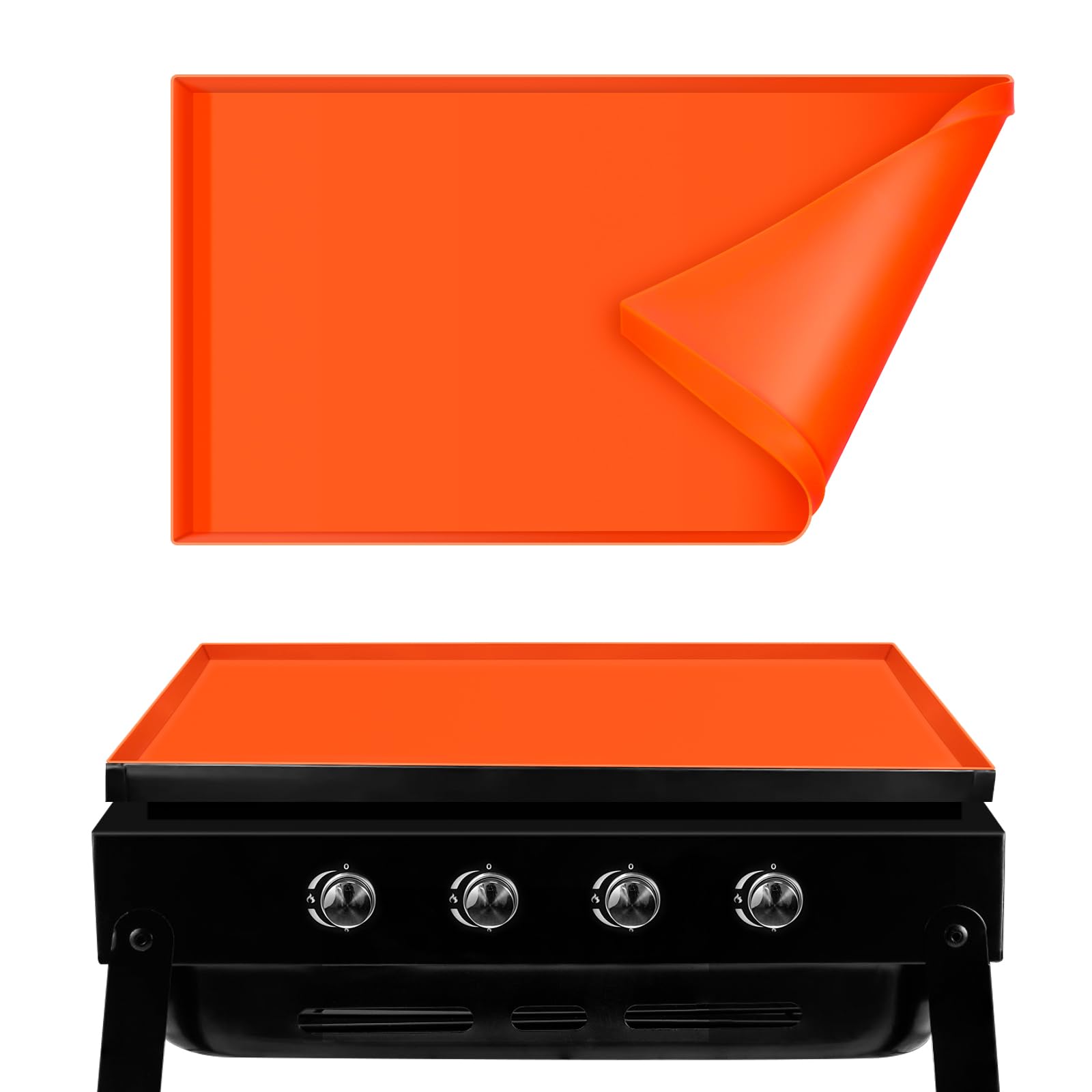Cook Time Silicone Blackstone Griddle Mat, 28/inch Heavy Duty Food Grade Buddy Protective Cover Mats for Griddle, Accessories, Protect Your from Dirt & Rust