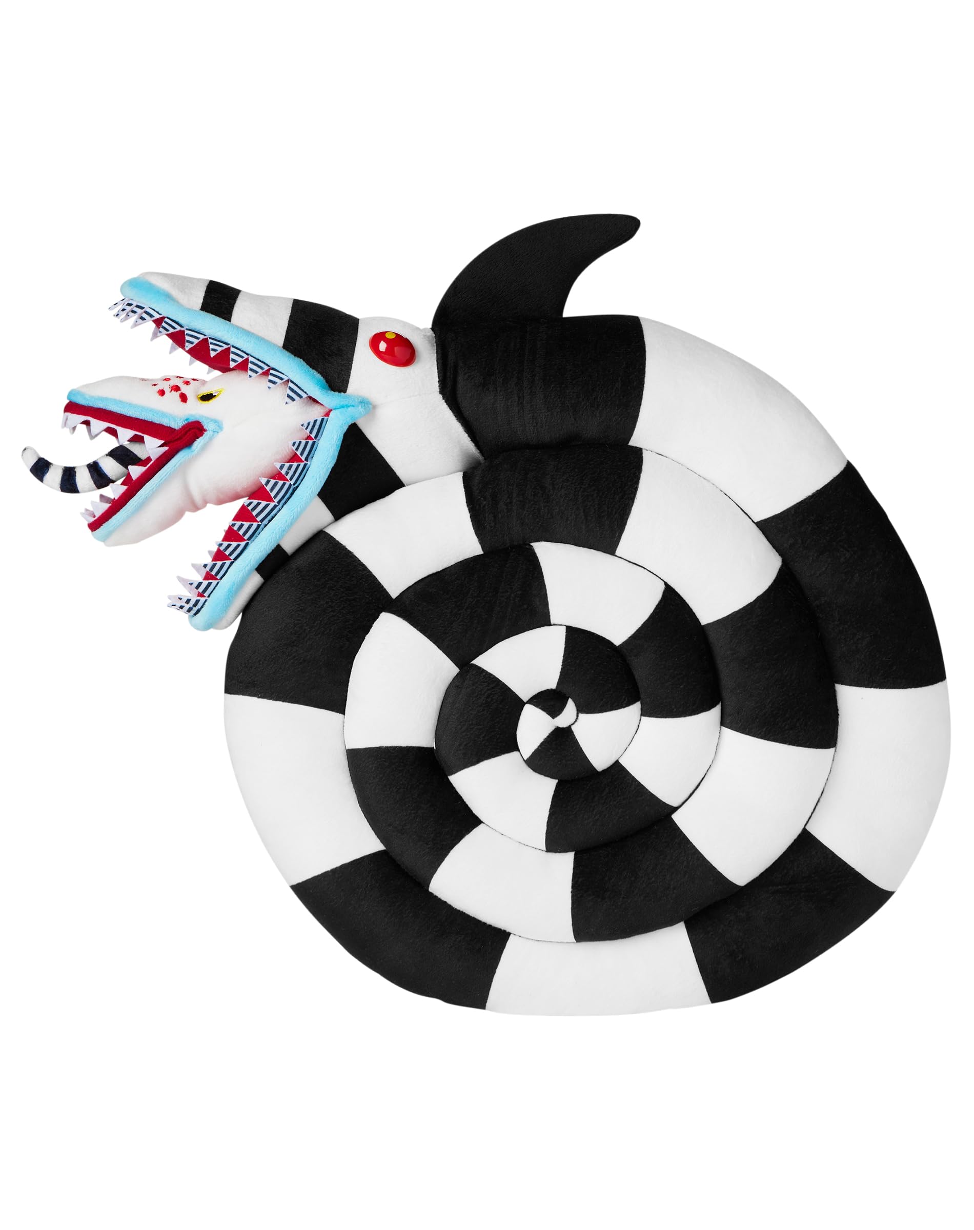 Spirit Halloween Beetlejuice Sandworm Pillow | Officially Licensed | Home Décor | Beetlejuice Collectible