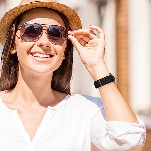 YCHDDER Nylon Bands Compatible with Samsung Galaxy Watch 7/6/5/4/FE 40mm 44mm/Galaxy Watch 5 Pro/Watch 6/4 Classic 43mm 47mm 42mm 46mm for Women Men